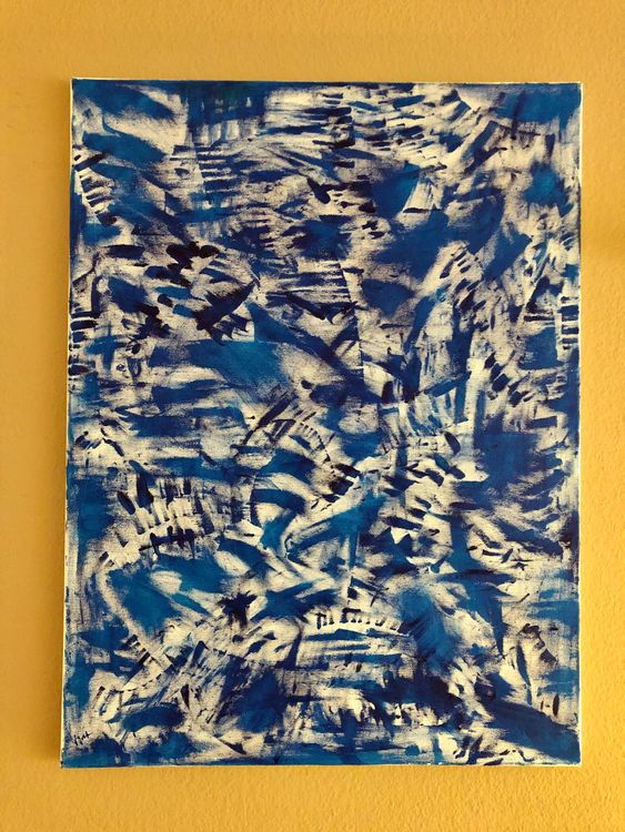 Gemälde Abstrakte Kunst signiert 60 x 80 cm (Neu (gemäss Beschreibung)) in Kloten für CHF 55 ...