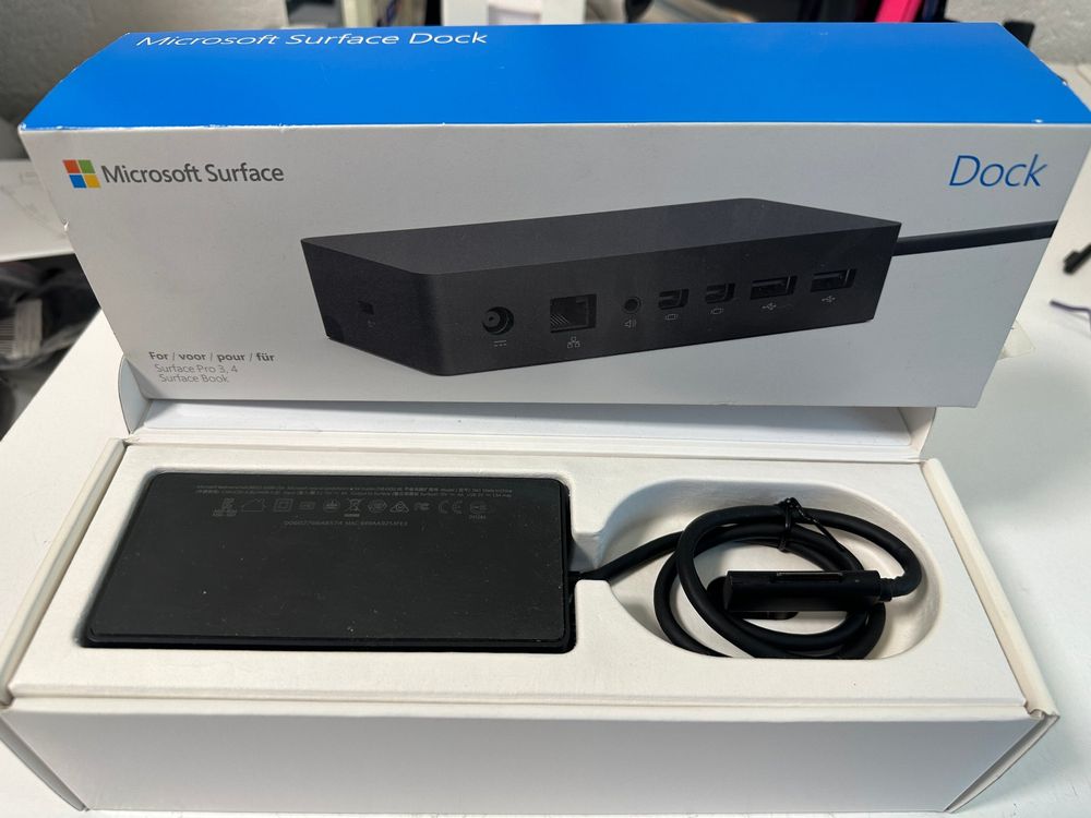 Microsoft Surface Dock für Surface Pro 3 bis 7 / Pro X | Kaufen auf Ricardo