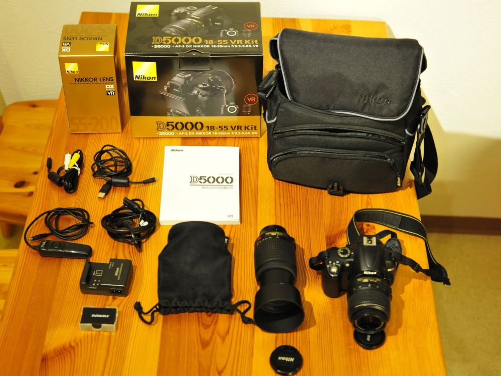 Nikon D5000 Kit (zwei Nikor Objektive) | Kaufen auf Ricardo