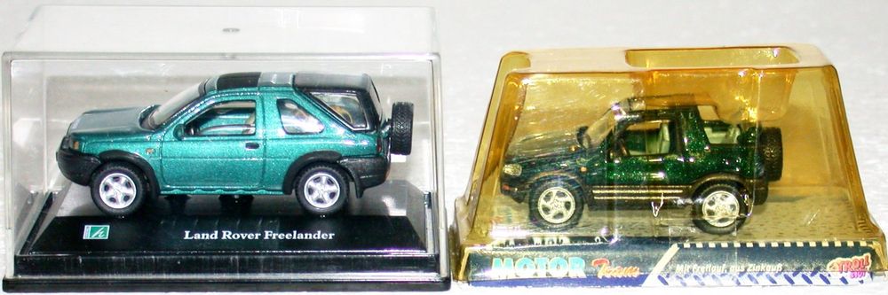 Collection 2x SUV Land Rover Freelander, Toyota RAV4, 1:72 | Kaufen auf ...
