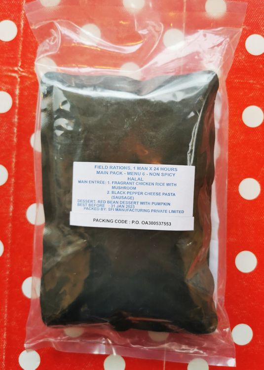 Seltene Singapur Armed Forces SAF Ration #6 (MRE) (Neu und ...