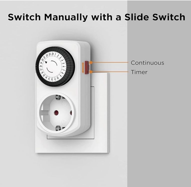 Ikea Tanda Timer 24 Hour Electric Indoor Outlet Plugin Timer (Neu und ...