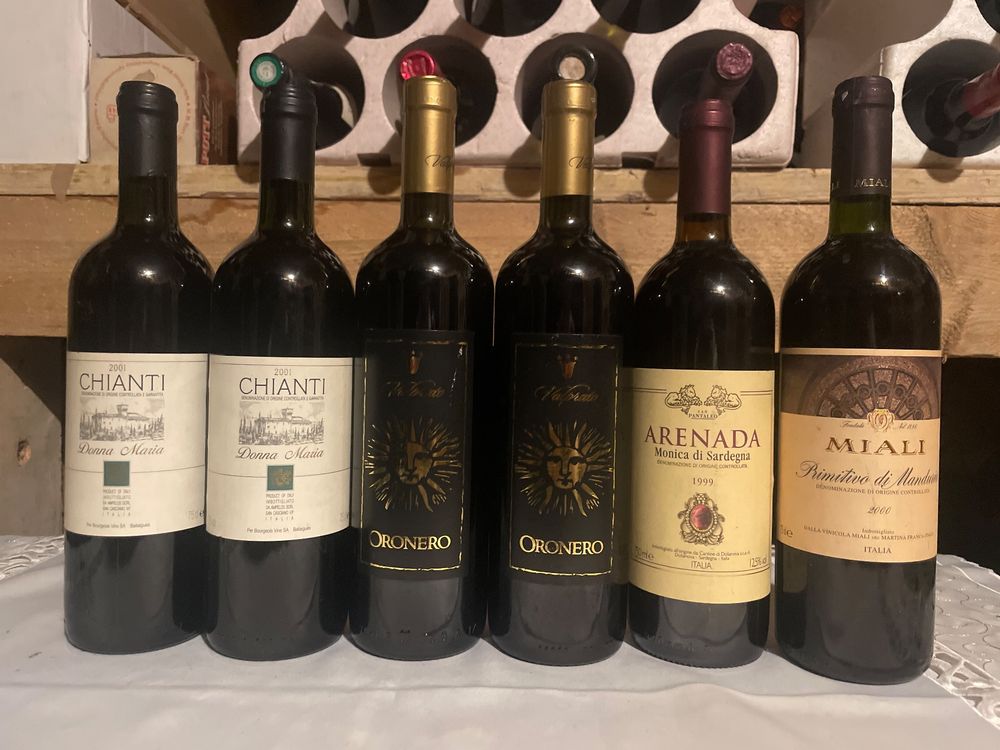 6 verschiedene Italienische Rotweine | Kaufen auf Ricardo