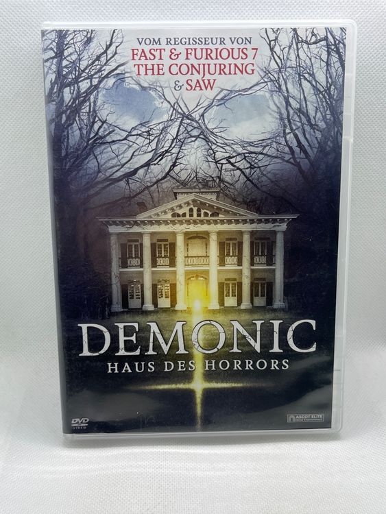 DEMONIC Haus des Horrors DVD James Wan Thriller Horrorfilm (Gebraucht ...