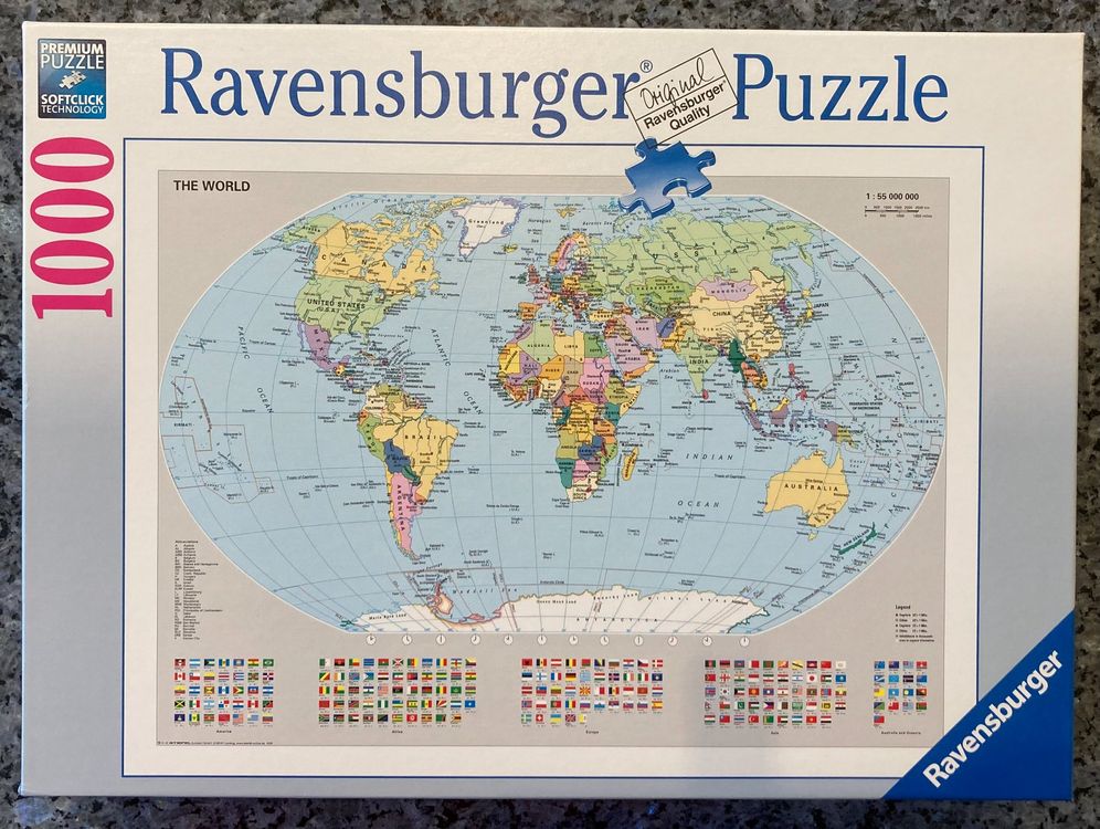 Ravensburger Puzzle 1000 Teile, 1500 + 2500 Teile + 2 Andere | Kaufen ...