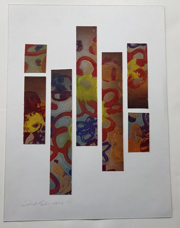 Jakob SCHWARZ Abstrakte Mischtechnik | Kaufen auf Ricardo