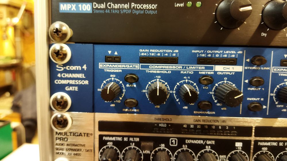 4 Channel Compressor Gate S com 4 Samson | Kaufen auf Ricardo