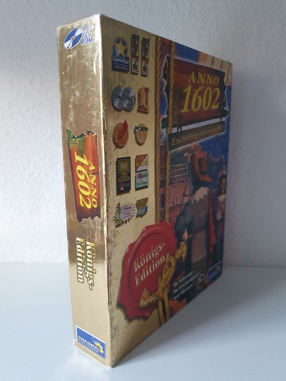 PC Game Anno 1602 Königsedition (1998) Big Box (Gebraucht) in ...