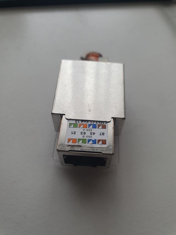 AP ax RJ45 Feller Schrägauslas Feller UKV EDV Dose mit Modul | Comprare ...