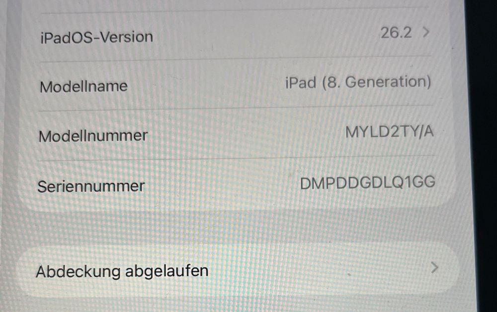 Ipad 8.Generation(2020) Space grey 128GB WiFi (Gebraucht) in ...