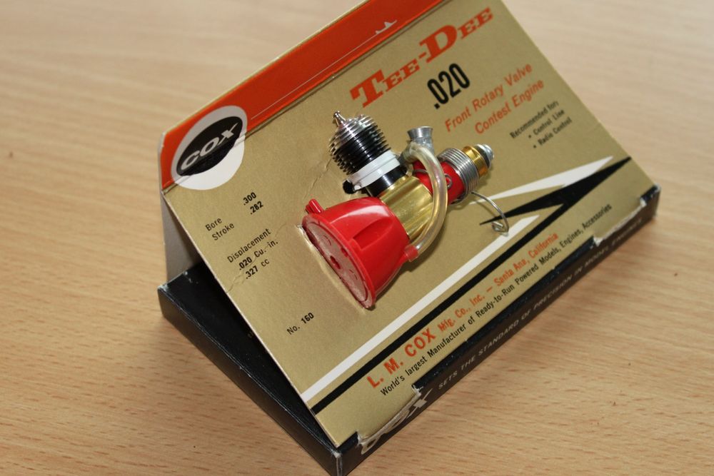 Modellmotor COX Tee-Dee .020 No. 160 (Neu (gemäss Beschreibung)) in Grosswangen für CHF 74 – mit ...