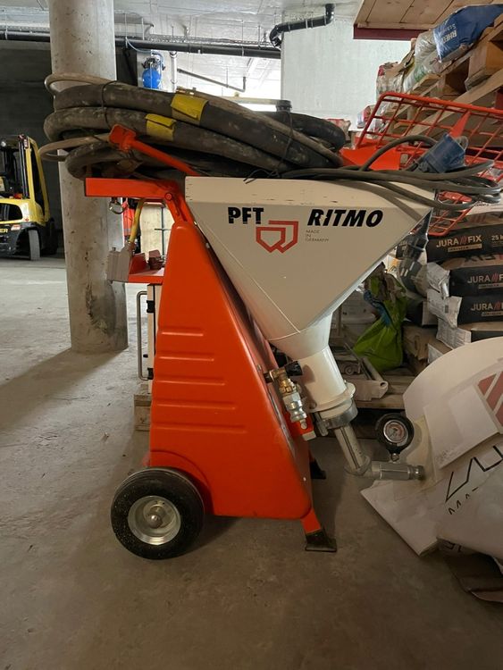 PFT RITMO M Mischpumpe Gipsermaschine inkl. Zubehör | Kaufen auf Ricardo