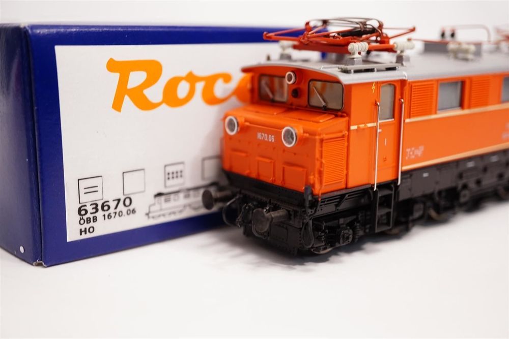 5ƒ Roco 63670 ÖBB 1670 E-Lok orange OVP (Gebraucht) in Thun für CHF 134 ...
