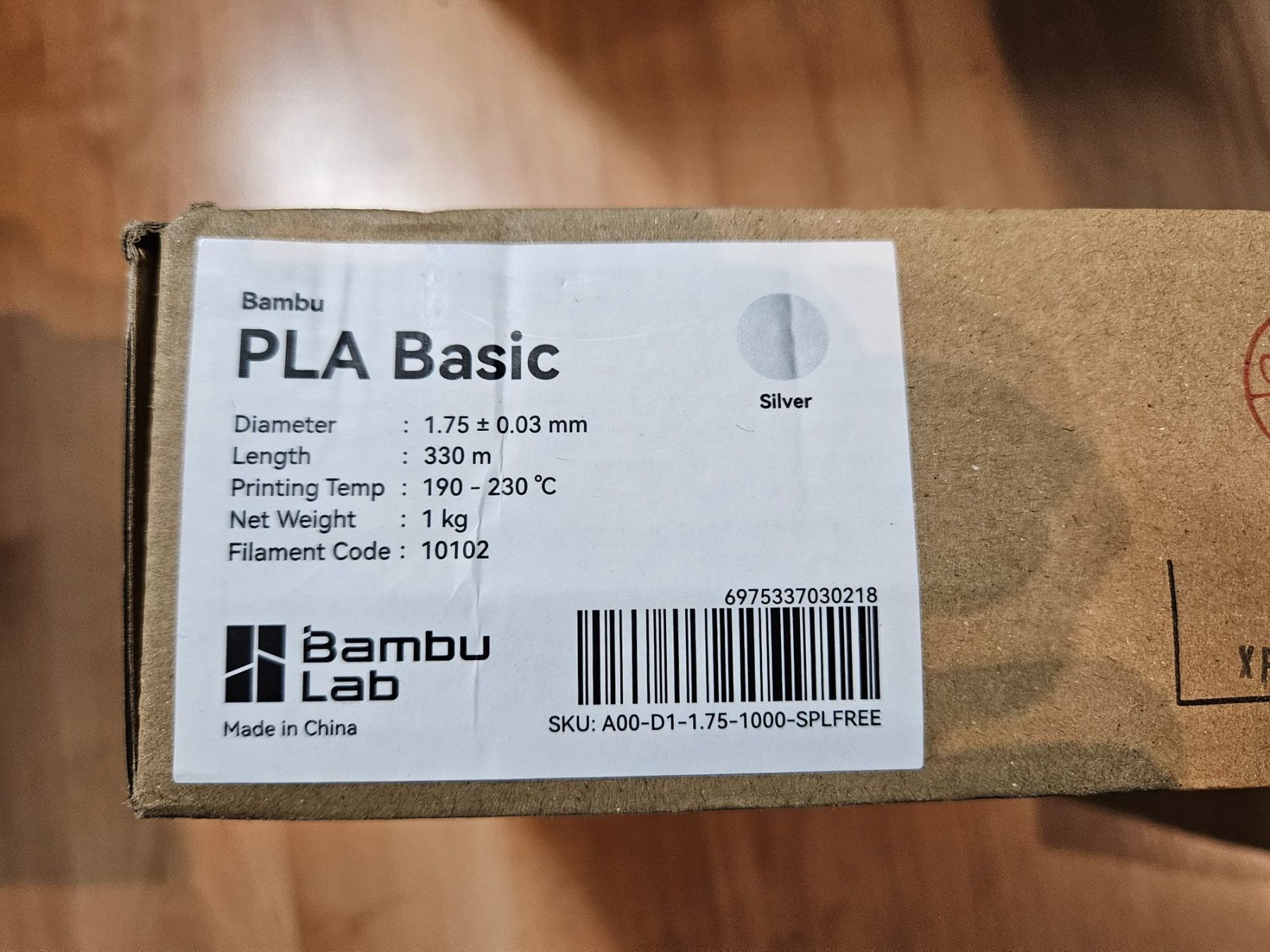 3x Bambu Lab PLA Basic (Gold, Silber & Bronze) (Neu und ...