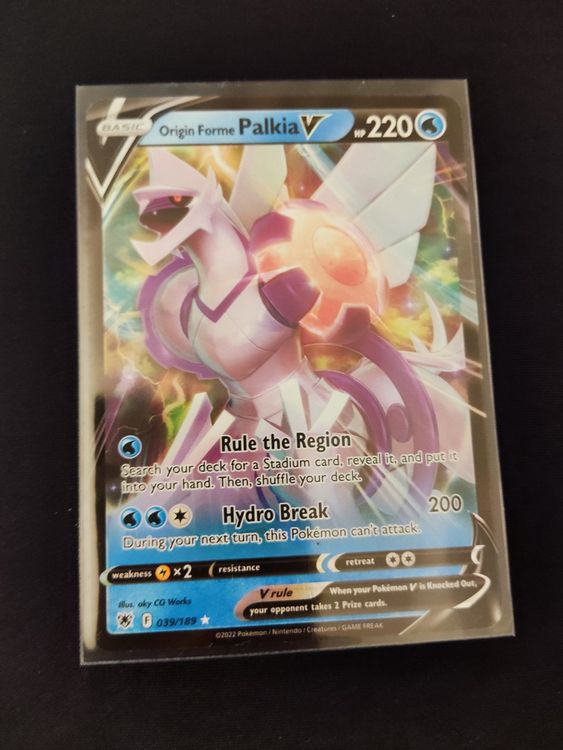 Origin Forme Palkia V - Pokémon Astral Radiance | Kaufen auf Ricardo