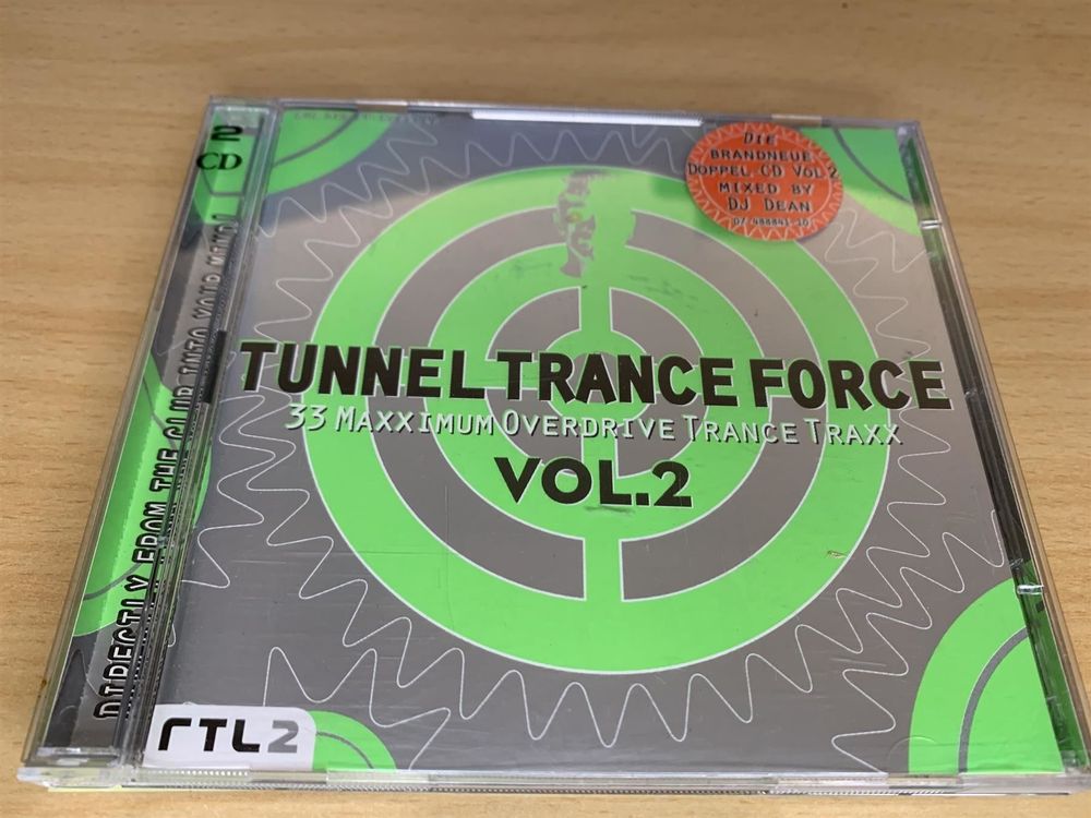 Tunnel Trance Force Vol. 2 - 2 CD (Gebraucht) in Rikon im Tösstal für ...