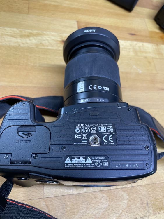 Sony Alpha 100 DSRL | Kaufen auf Ricardo