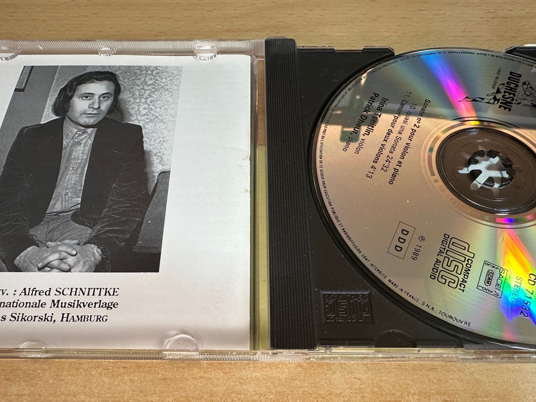 G2 Alfred Schnittke – Suite In The Old Style Pour Violin Et (Gebraucht ...