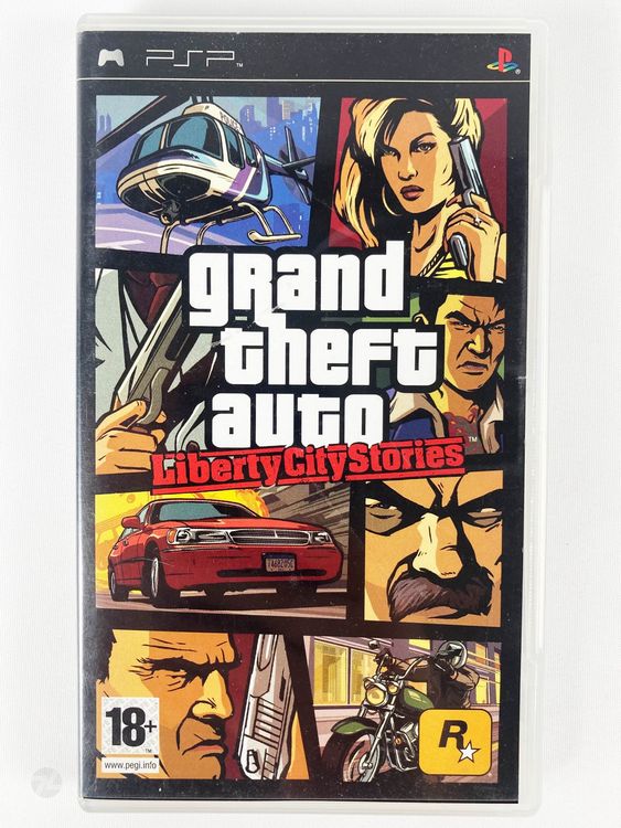 PSP Game Grand Theft Auto Liberty City Stories GTA (Gebraucht) in ...