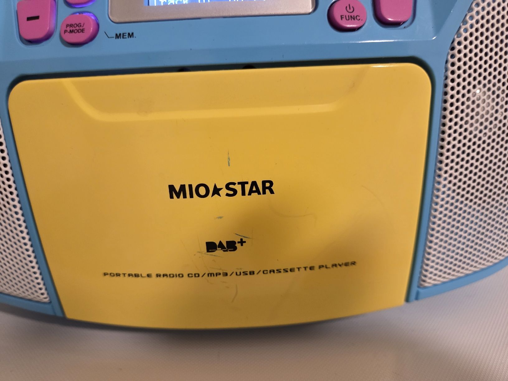 MIO STAR P210 DAB+ Radio CD/MP3/USB/Kassette - Bunt! (Gebraucht) in ...