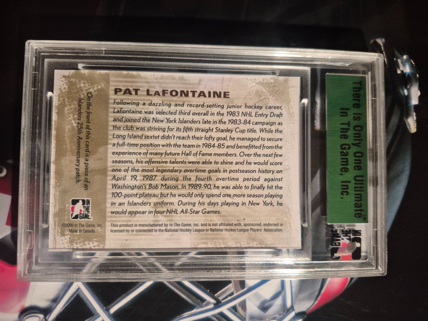 NHL Pat LaFontaine New York Islanders 05/09 (Gebraucht) in Treiten für ...