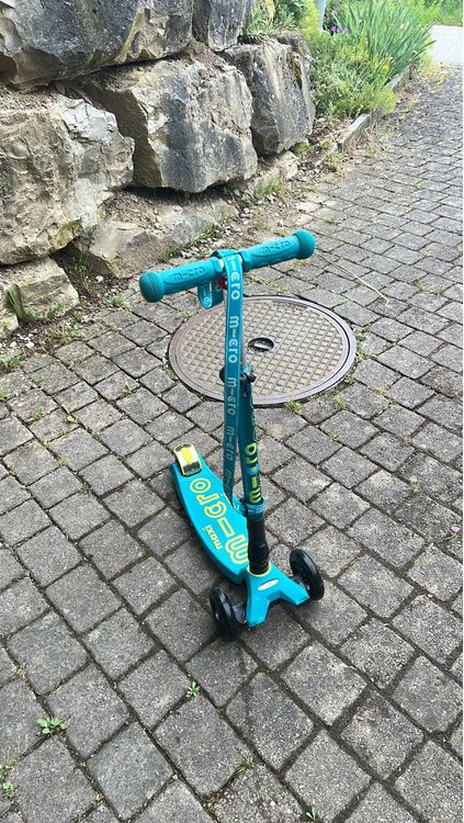Micro Maxi Tretroller türkis - bereit für neue Abenteuer! (Gebraucht ...