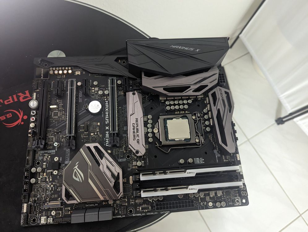 ROG Maximus X Hero - intel 8700K - GSKILL16GB DDR4 | Kaufen auf Ricardo