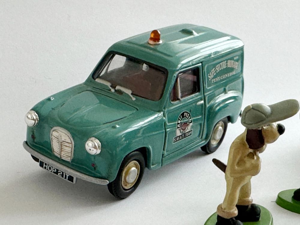 Corgi, Walace & Gromit Anti Pesto Van, Bun-vac & Figuren | Acheter sur ...