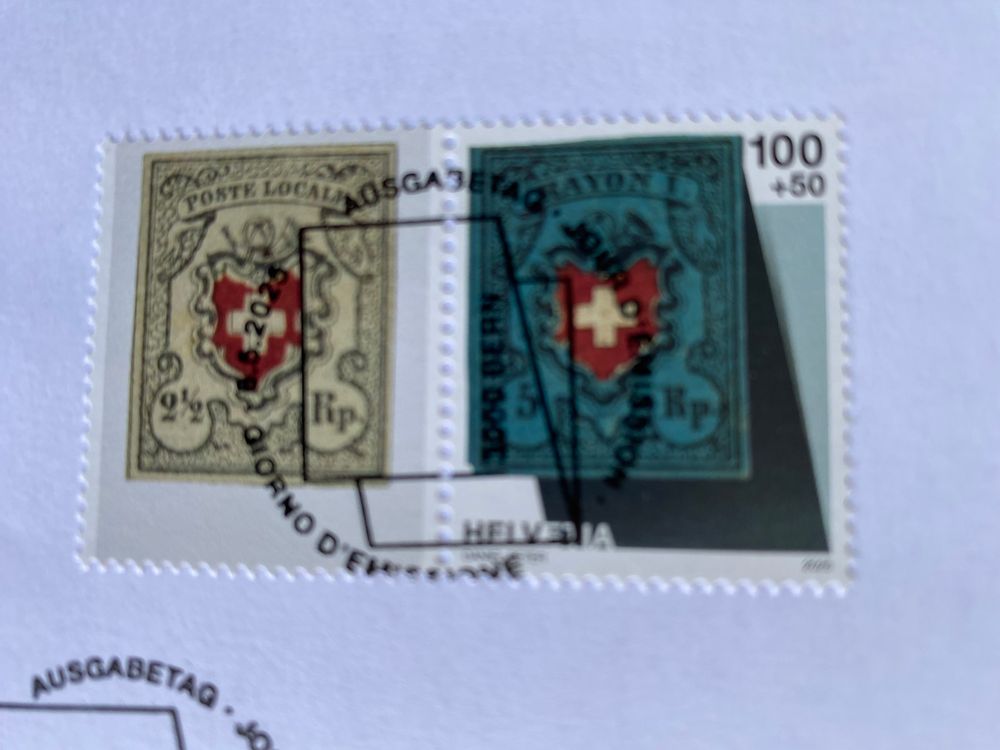 175 Jahre Bundesbriefmarken BEA Carl Durheim mit Tab Ag Tg (Gebraucht ...