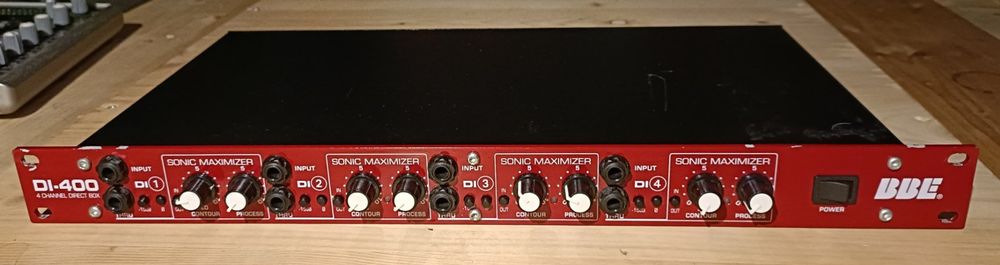 BBE DI-400 - 4 Kanal Direct Box & Analog Maximizer (Gebraucht) in ...