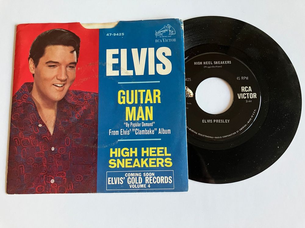Elvis Presley Single / Guitar Man / USA | Kaufen auf Ricardo