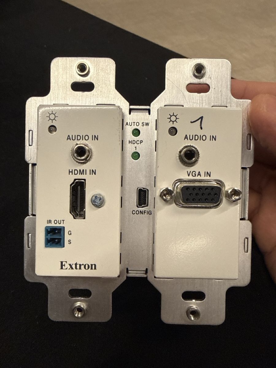 Extron DTP T UWP 332-D — Wall Plate DTP Transmitter (Gebraucht) in ...