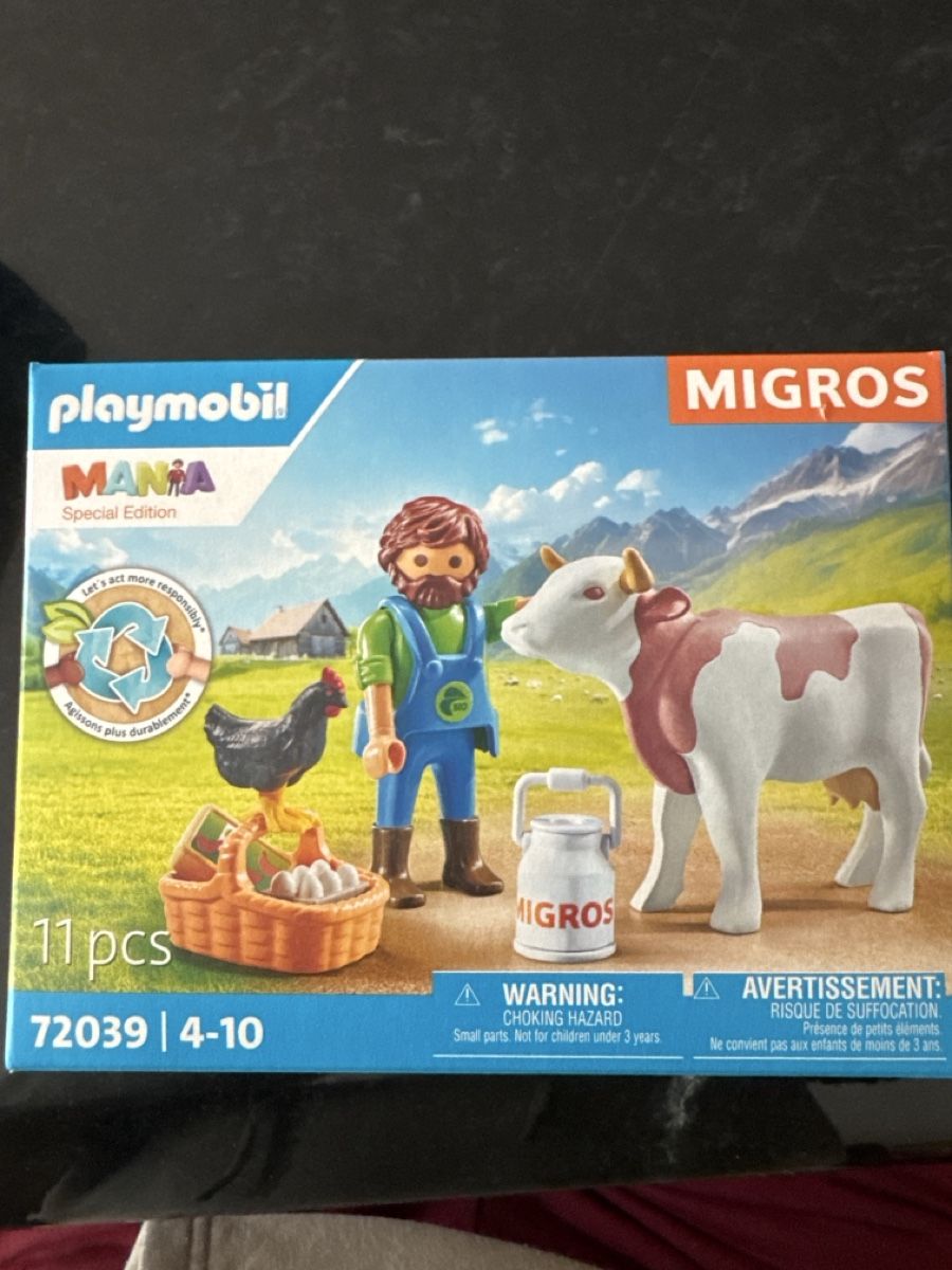Playmobil Migros Mania Special Edition Set 72036, 72039 (Neu und ...