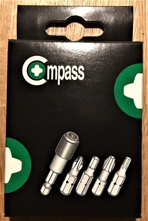 Compass Bits-Set BTZBZ, Holz 10, neu, (1609) (Neu und originalverpackt) in Buhwil für CHF 2 ...