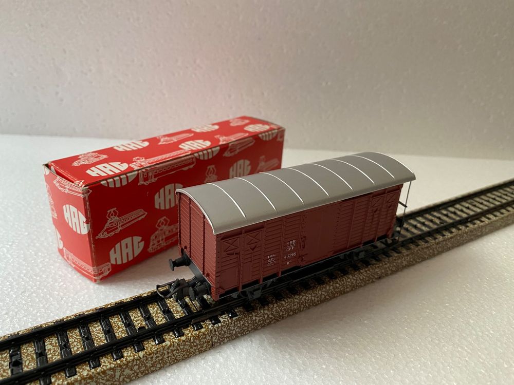 HAG 300 Modellbahn Güterwagen braun H0 (Neu und originalverpackt) in ...