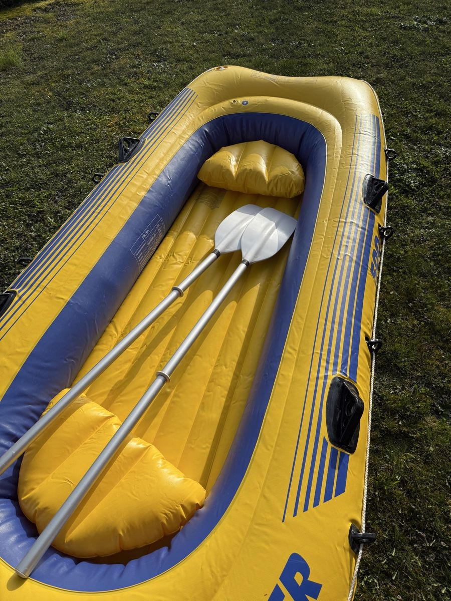 Intex Challenger 500 Schlauchboot inkl. Paddel - 5 Personen (Gebraucht ...