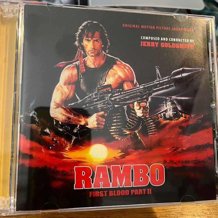 Rambo First Blood Part II (SOUNDTRACK, OST, 2 CD, Goldsmith) (Gebraucht ...