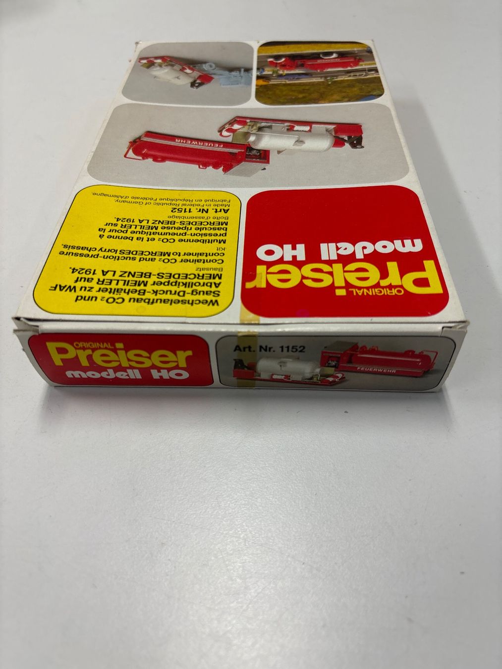 Original Preiser modell HO, Wechselaufbau CO2 (Gebraucht) in Bern für ...