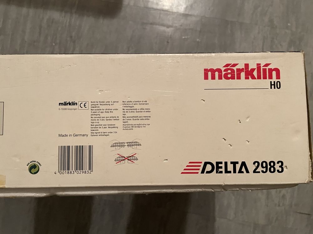 Märklin Delta 2983 (Gebraucht) in Lugano für CHF 50 – mit Lieferung auf ...