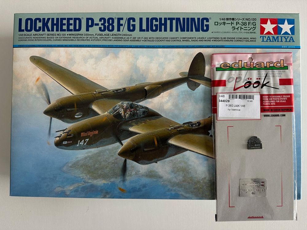 Tamiya 61120 Lockheed P-38 F/G Lightning (Neu und originalverpackt) in Bremgarten b. Bern für ...