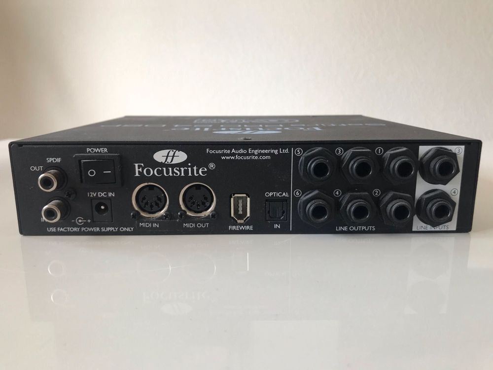 Focusrite Saffire Pro 24 DSP VRM (Gebraucht) in Bottens für CHF 69 ...