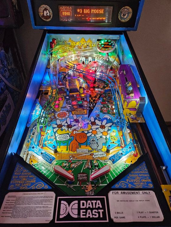 Flipper Data East Rocky and Bullwinkle | Kaufen auf Ricardo