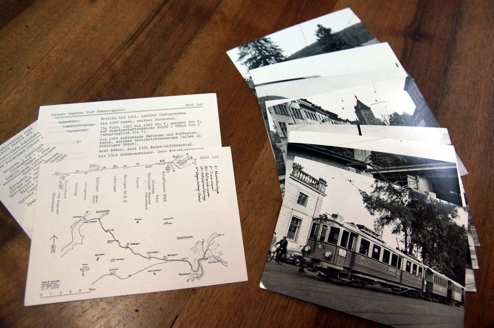 StSS 1 Schaffhausen-Schleitheim - E.B. Leutwiler - AK-Serie | Kaufen auf Ricardo