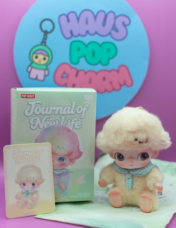 POP MART DIMOO Journal of New Life Series Plush CURIOSITY (Neu und ...