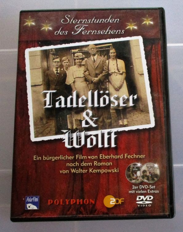 TADELLÖSER & WOLF - Kompletter Zweiteiler Kempowski 2-DVD (Gebraucht ...