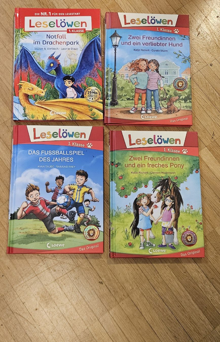 Leselöwen Bücher 1.+2. Klasse, 8 Stk. Top Zustand! (Gebraucht) in ...