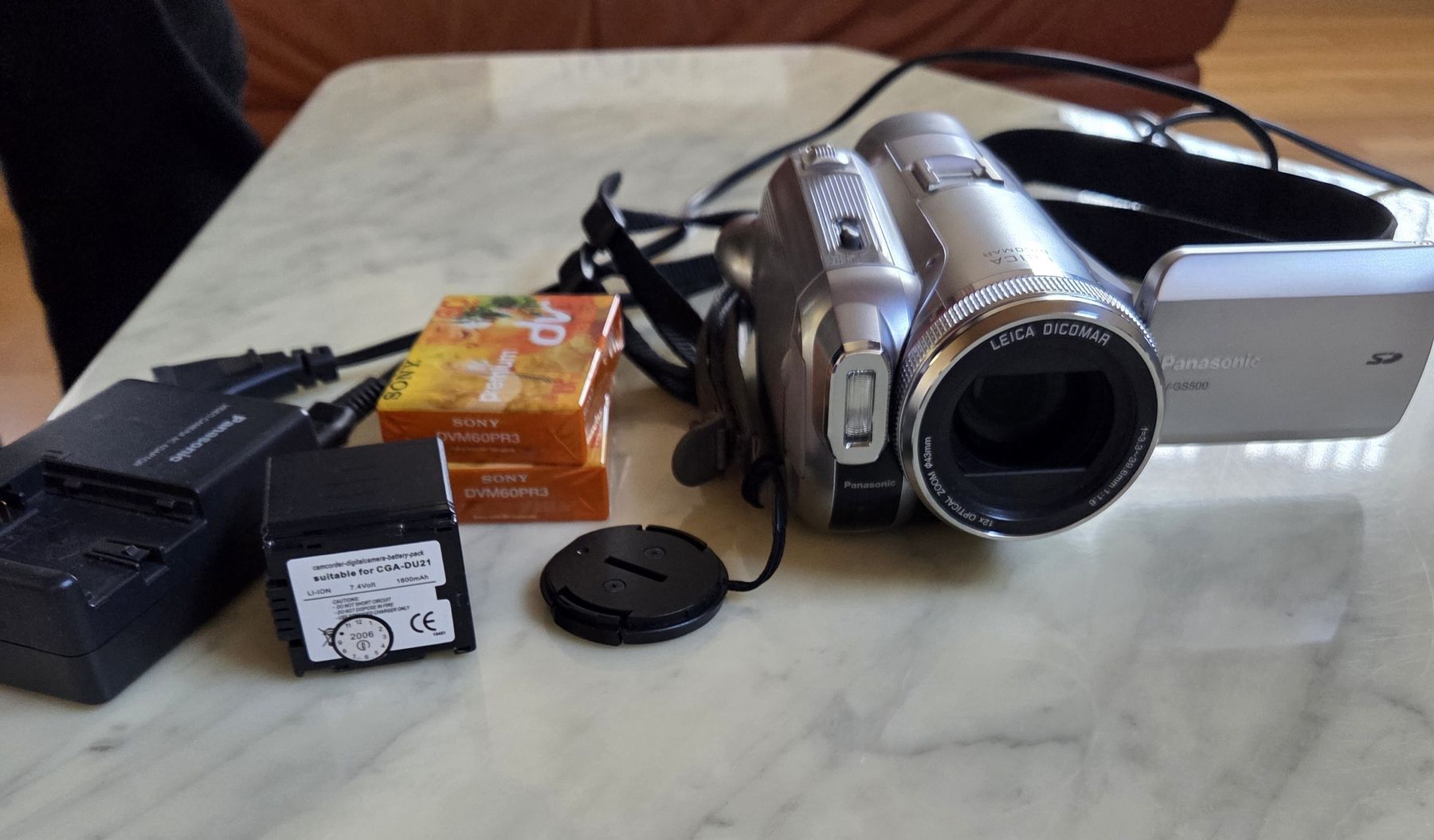 Panasonic NV-GS500 MiniDV Camcorder – 3CCD – Leica – Bastler (Defekt ...