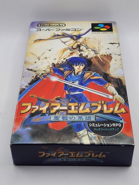 Fire Emblem Seisen No Keifu SNES Super Famicom Jap. OVP (Gebraucht) in ...