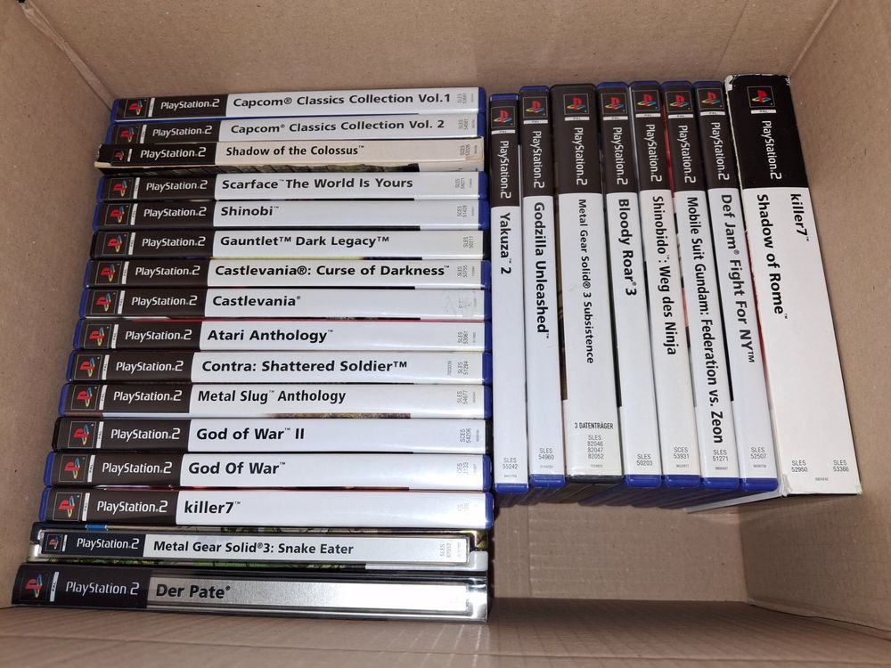 25 Playstation 2 Action Spiele - Bundle - alle komplett (Gebraucht) in ...