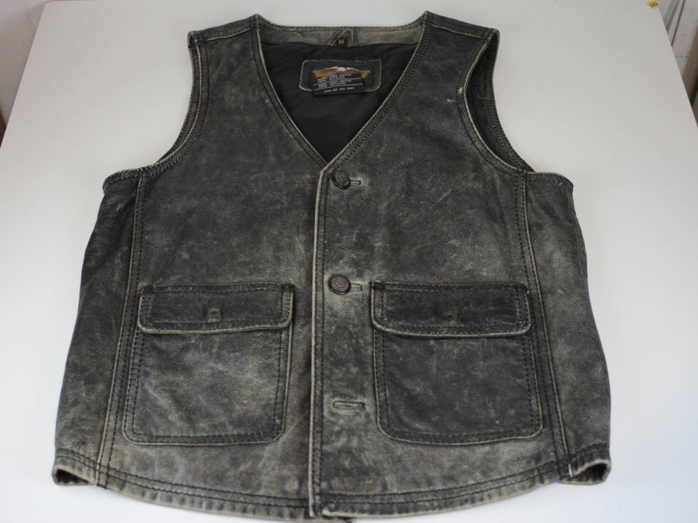 Harley-Davidson Lederweste – Grösse M (Gebraucht) in Basel für CHF 60 ...